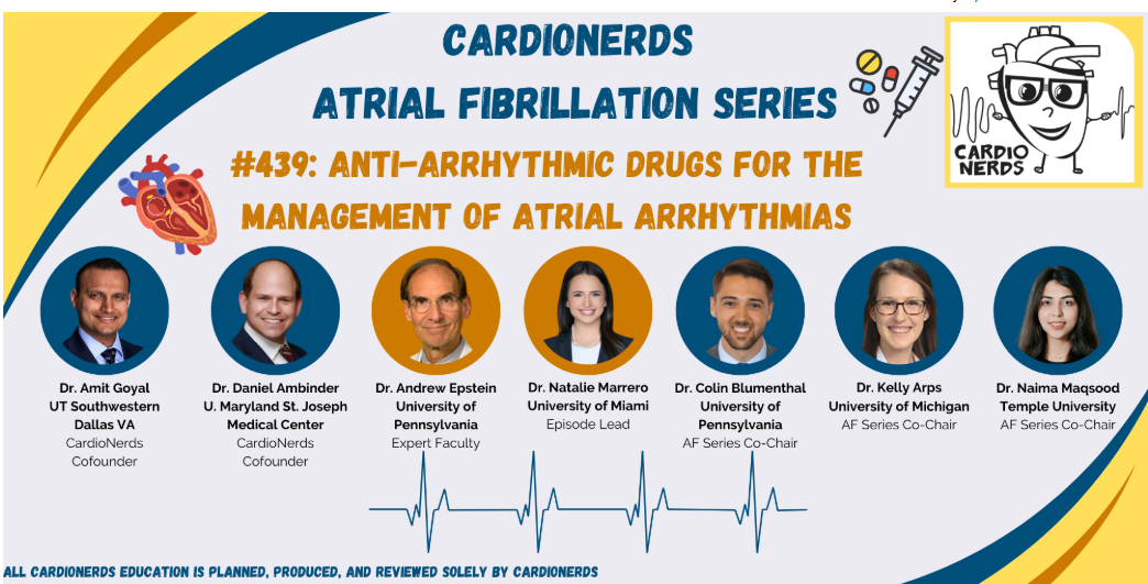 Choosing the Right Antiarrhythmic for Atrial Fibrillation | Cardio Care ...