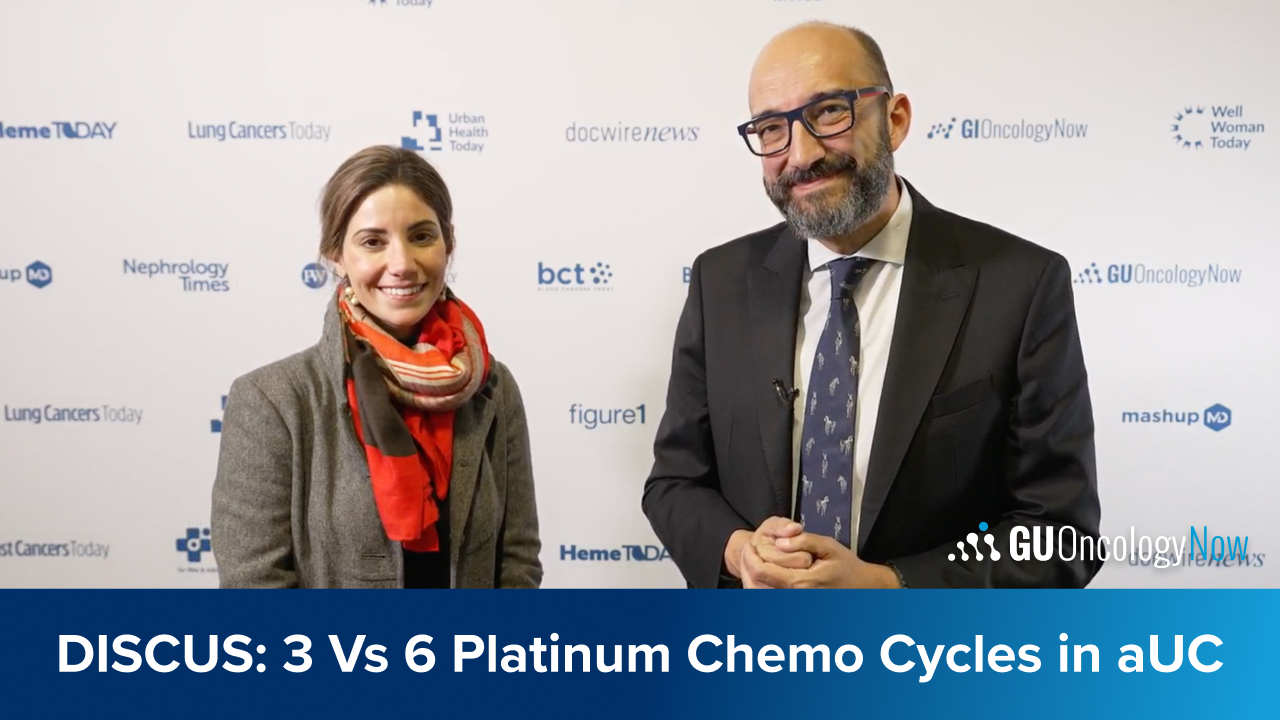 DISCUS: 3 Vs 6 Cycles of Platinum Chemo Before Maintenance in aUC | GU ...